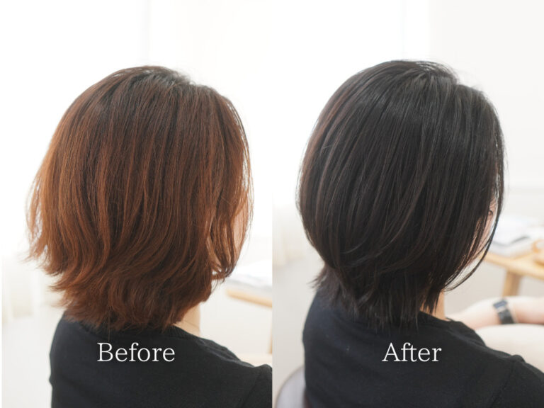 Before After (4) | 【神戸三宮】お肌と髪に優しい美容室 kiki-kobe